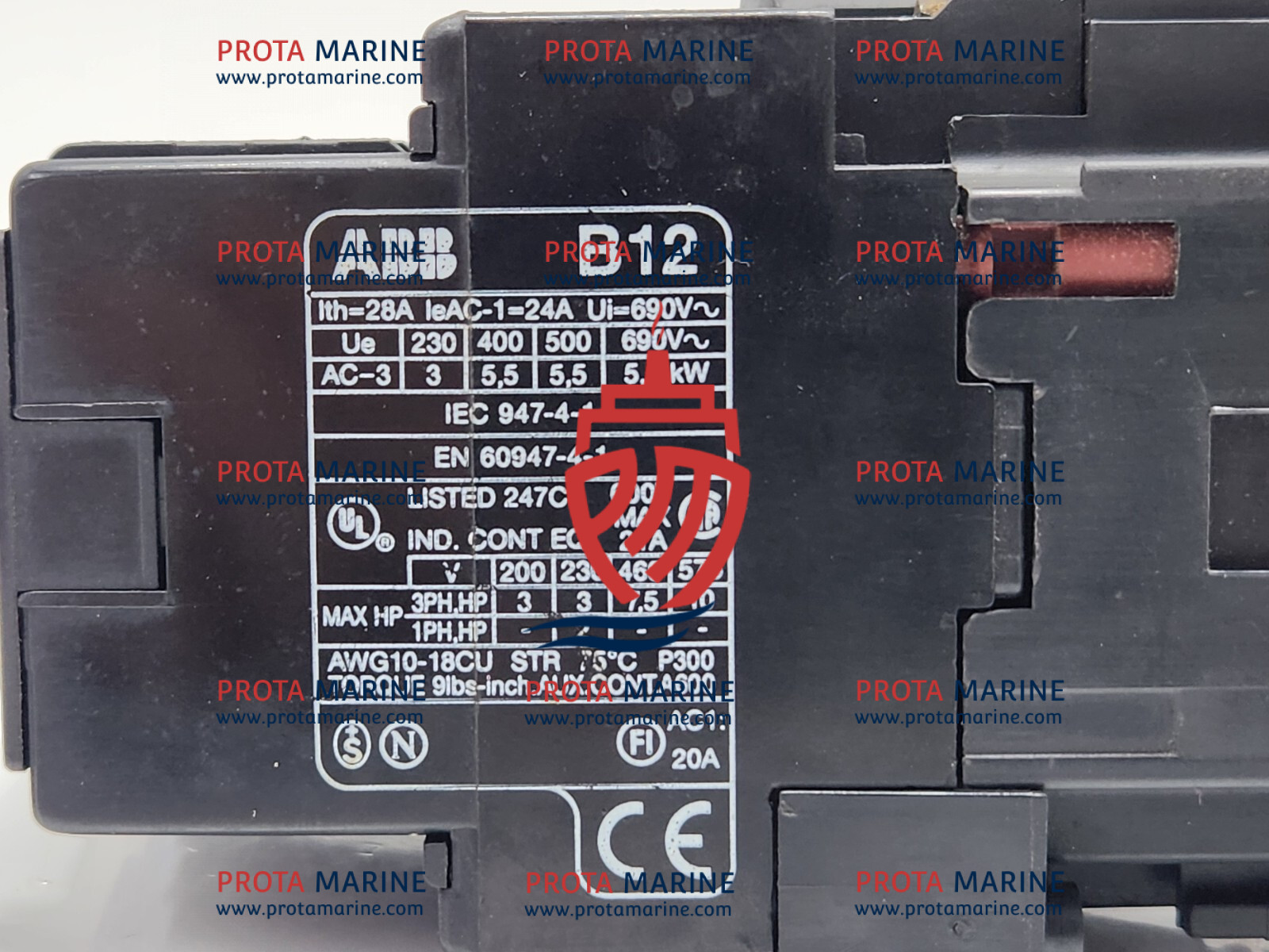 ABB B12-30-22 Contactor | Marine Motor Control & Switchgear