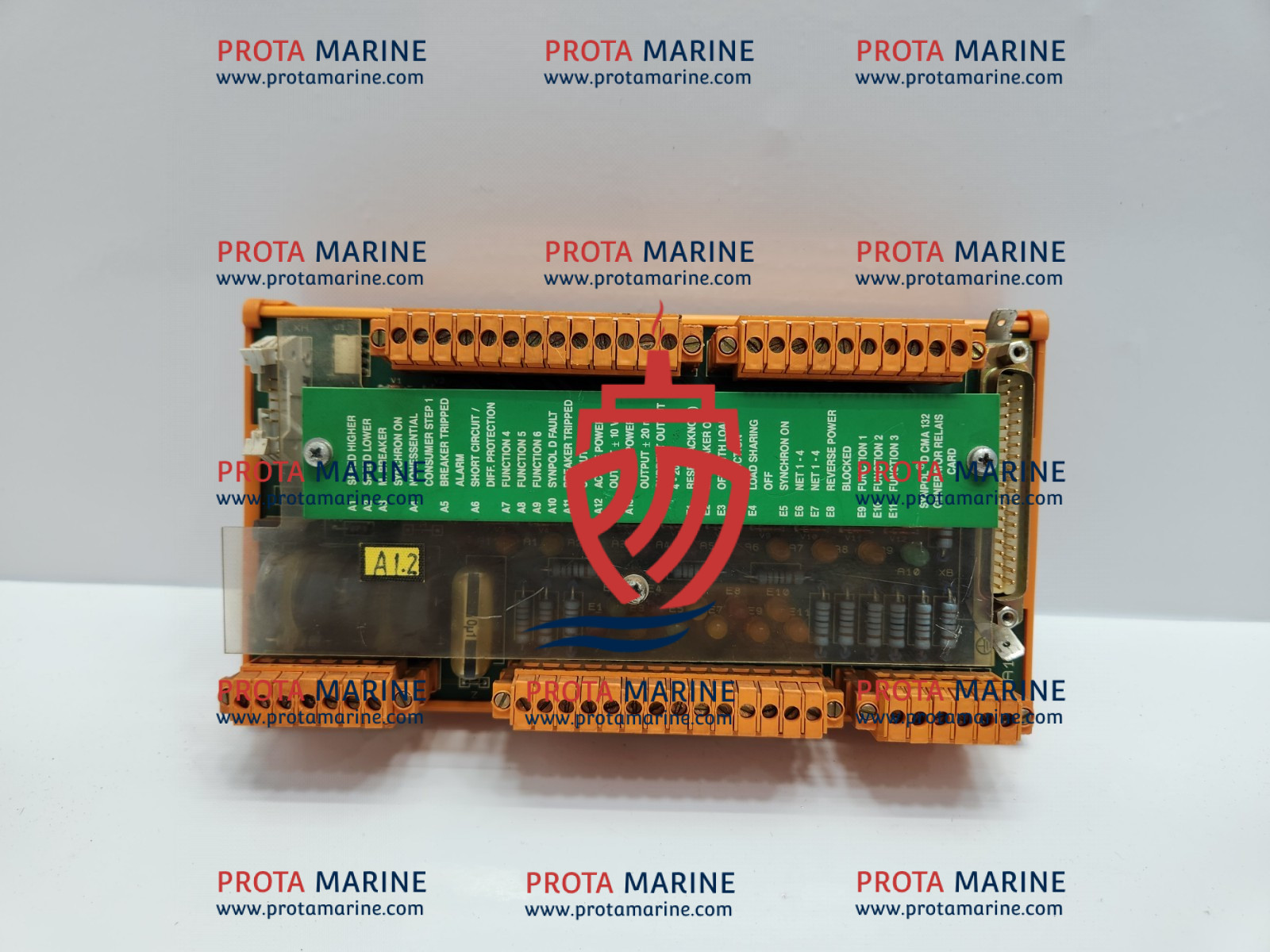 ABB Synpol D CMA 132 Generator Relay Terminal Board 3DDE 300 412